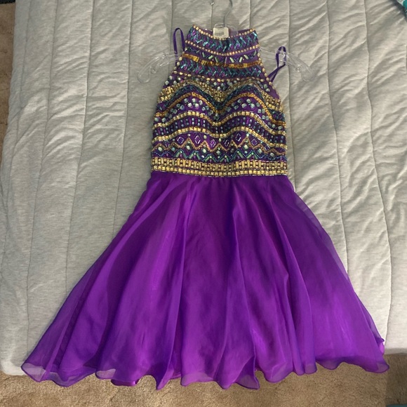 Angela & Alison | Dresses | Homecoming Or Prom Dress Halter Top | Poshmark